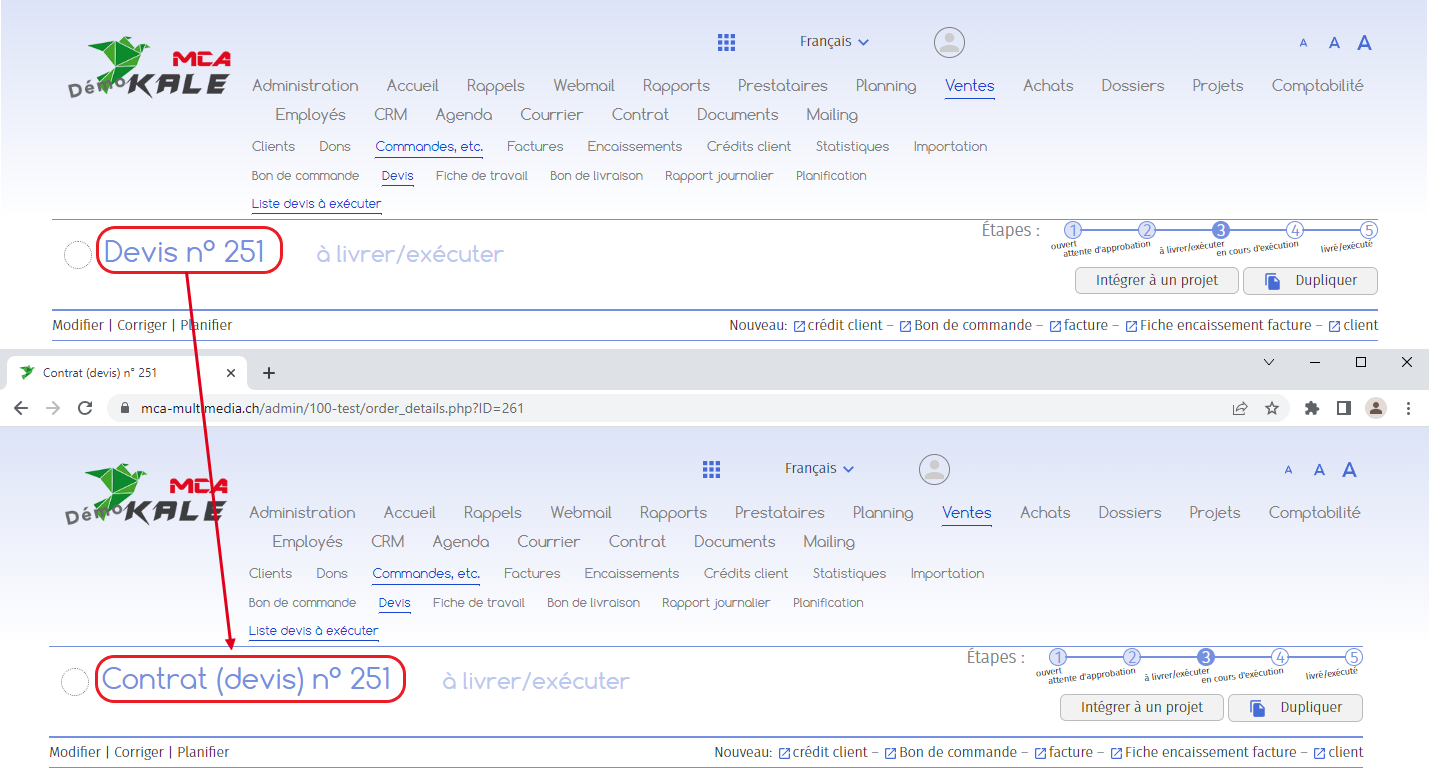 Créer un nouveau devis | mcakalescience.com